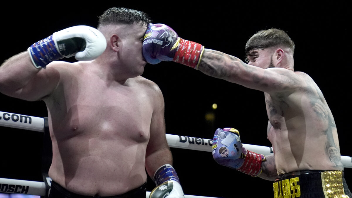 Ibiza Final Boss wint Misfits-debuut nadat Jordan McCann hem bijt en ...